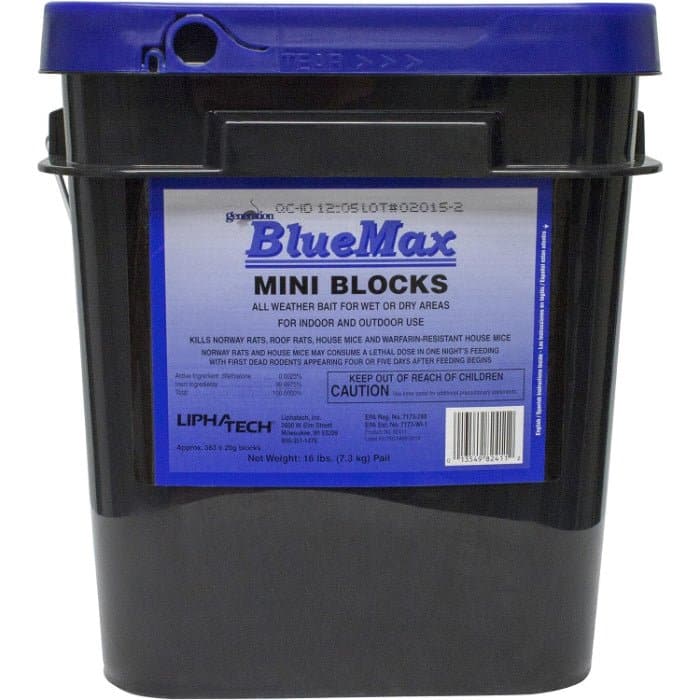 BlueMax Mini Blocks Rodenticide | Pest Control Products Depot